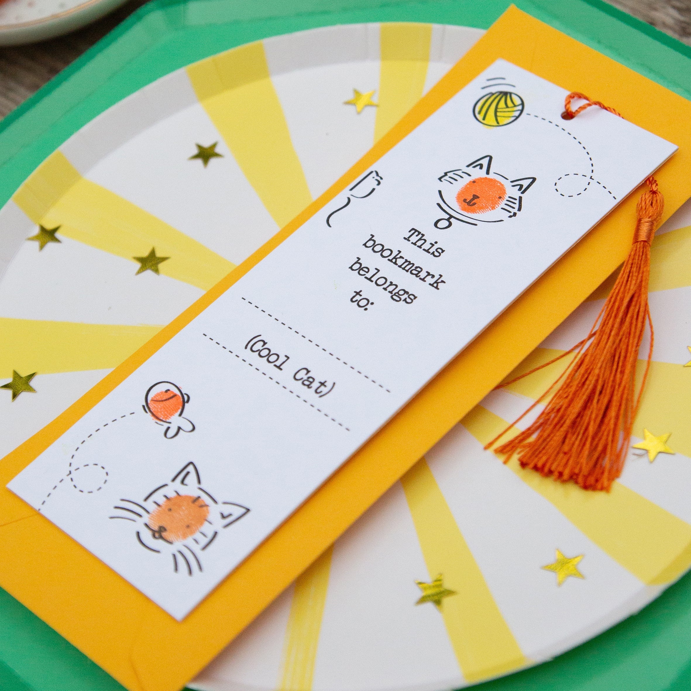 Fingerprint Bookmark Ideas Easter Corner Bookmark Designs & More Red