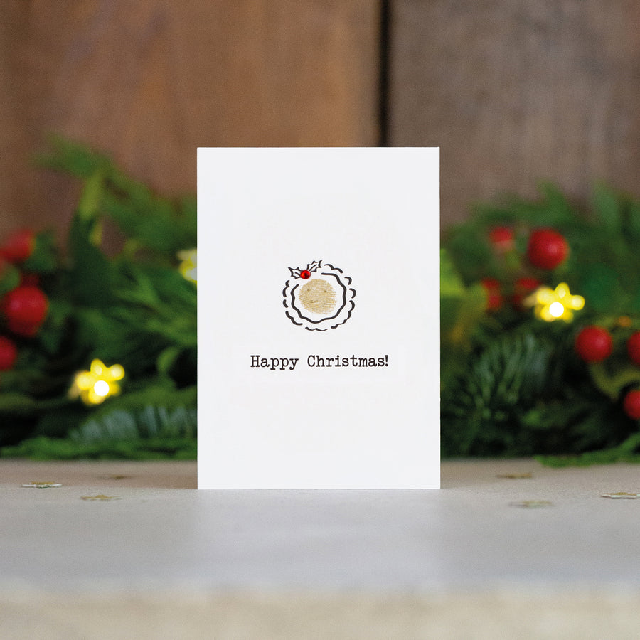 Personalised Fingerprint Cards and Invitations | Festive Fingerprints