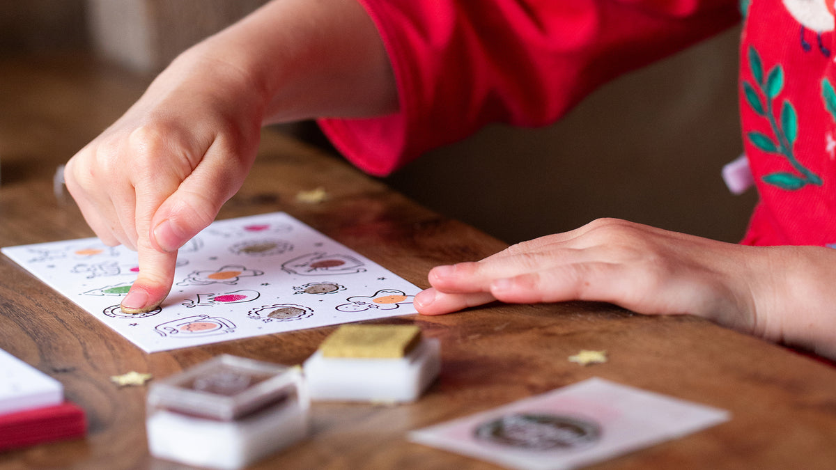 Personalised Fingerprint Cards and Invitations | Festive Fingerprints