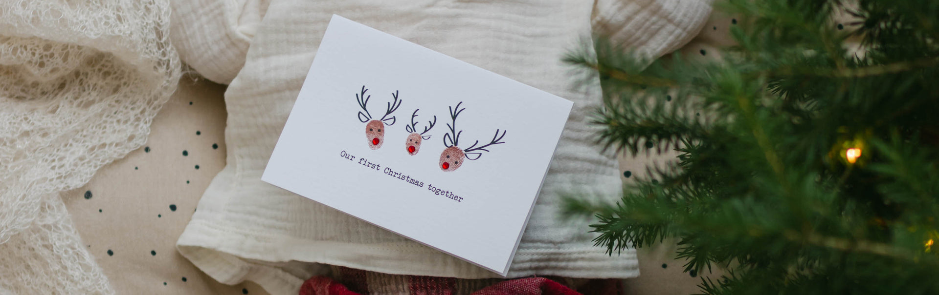 Personalised Fingerprint Cards and Invitations | Festive Fingerprints