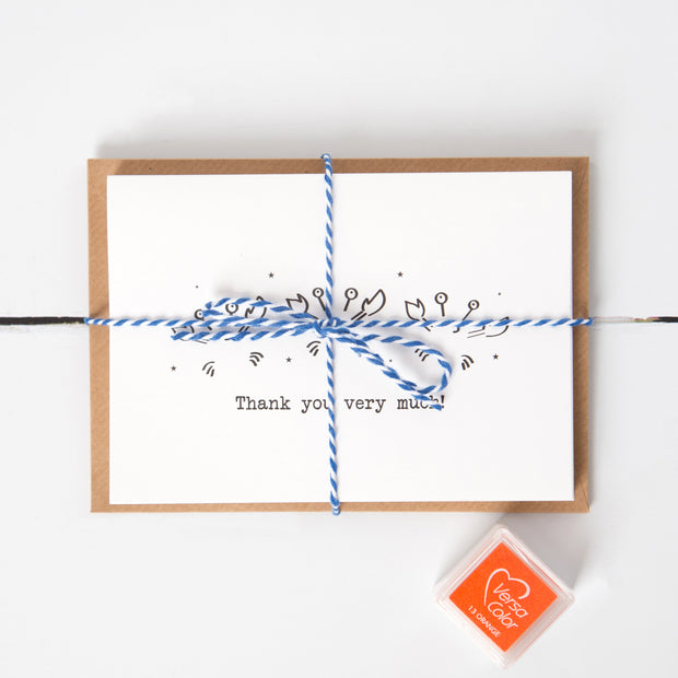 Thank You Card Kits – Festive Fingerprints